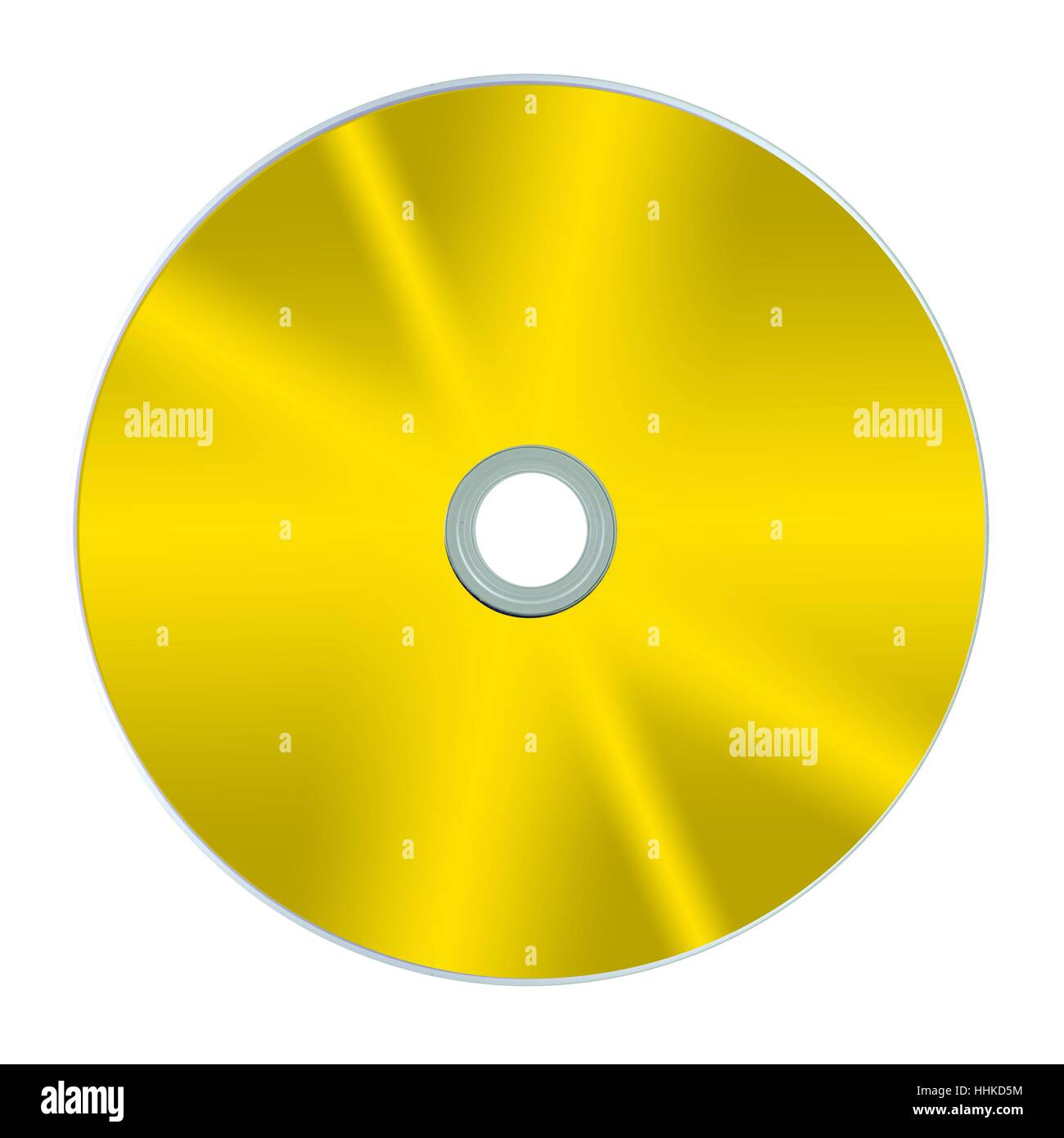 Compact discs isolated against a white background Stock Photo - Alamy