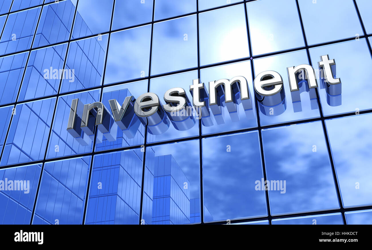 blue bank concept - investment Stock Photo - Alamy