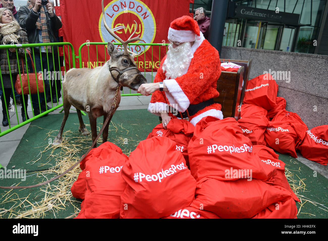 Santa delivers thousands of postcards to the Business Energy and ...