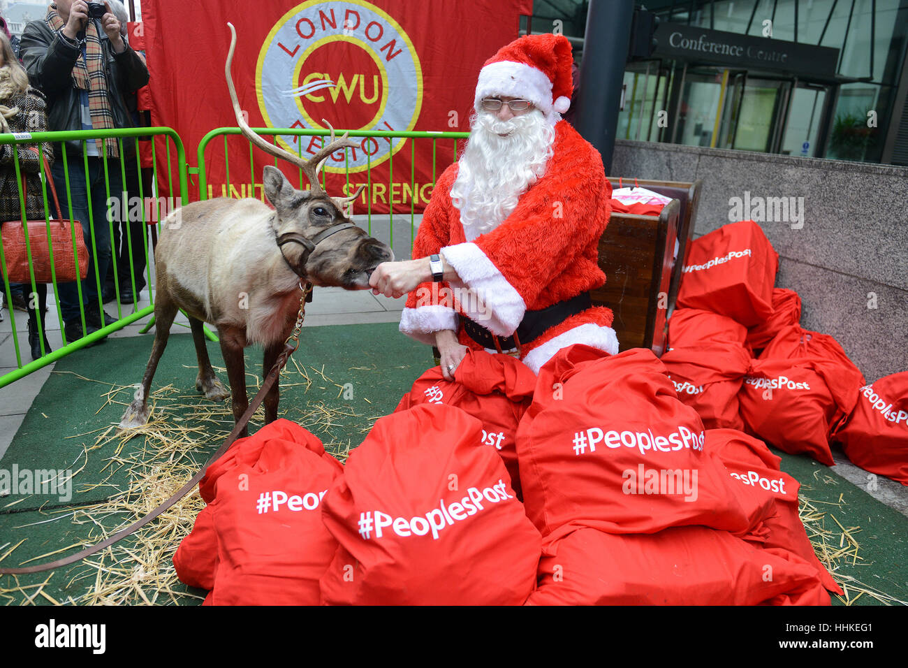 Santa delivers thousands of postcards to the Business Energy and ...