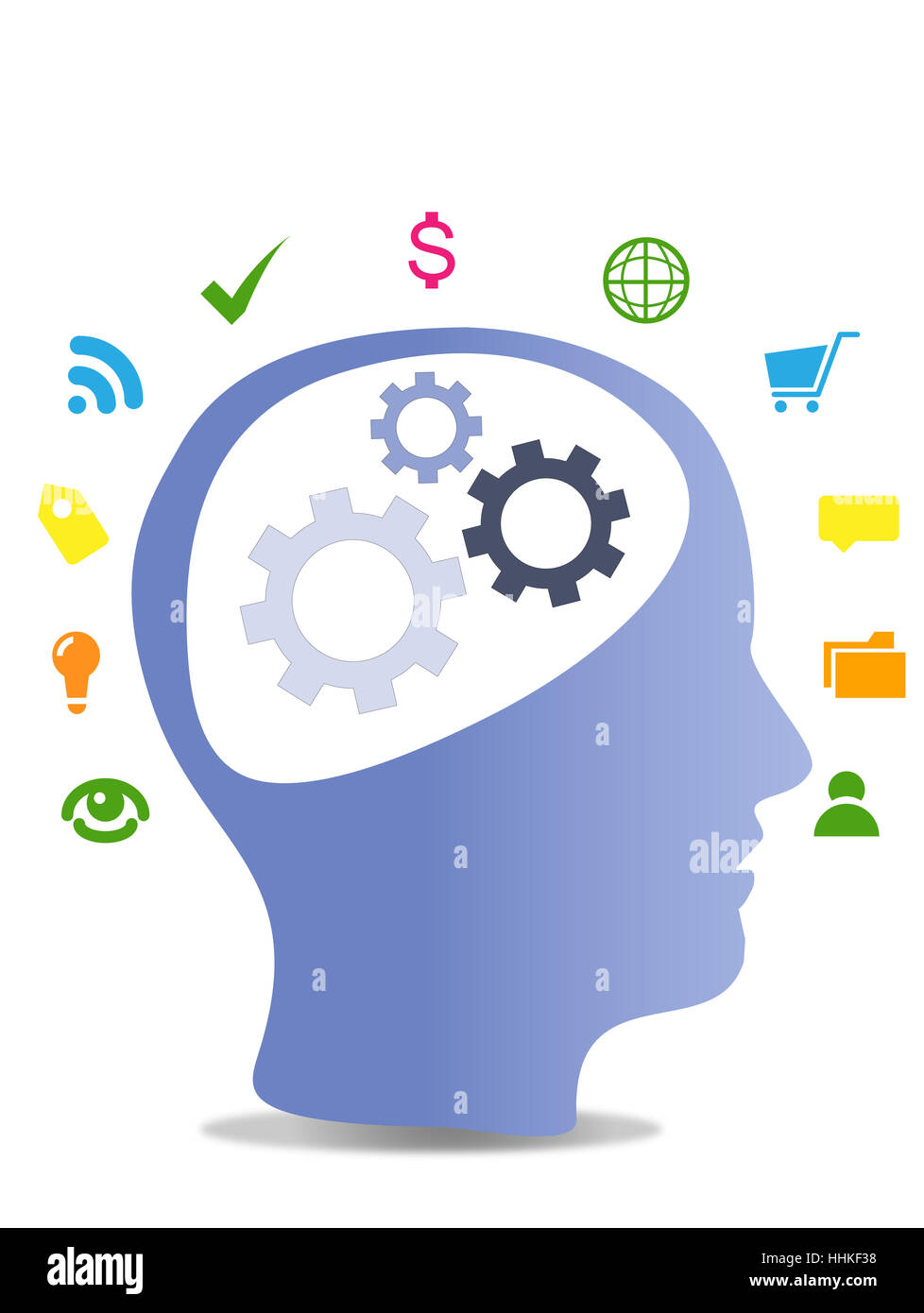 Web layout with gear hi-res stock photography and images - Alamy