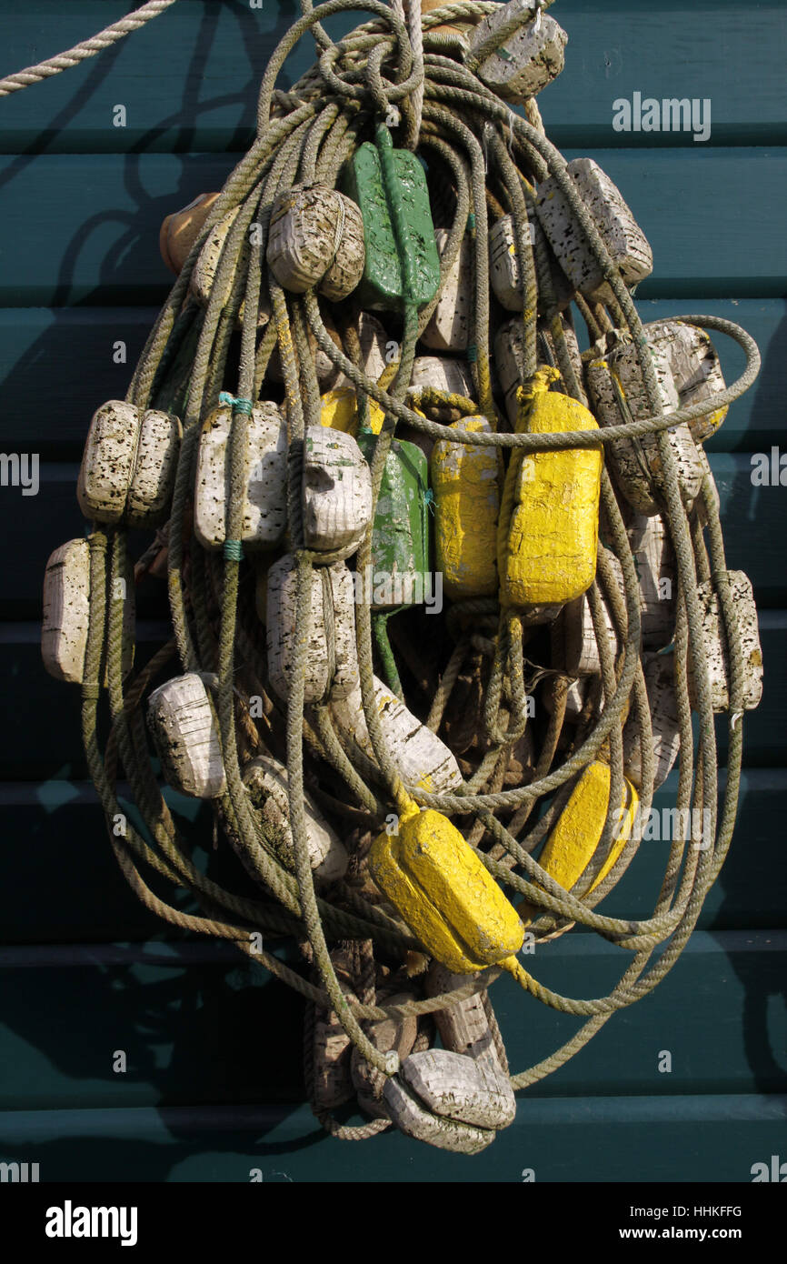 angle, fish, fishery, linen, ropes, cork, float, swimmer, angle, fish ...