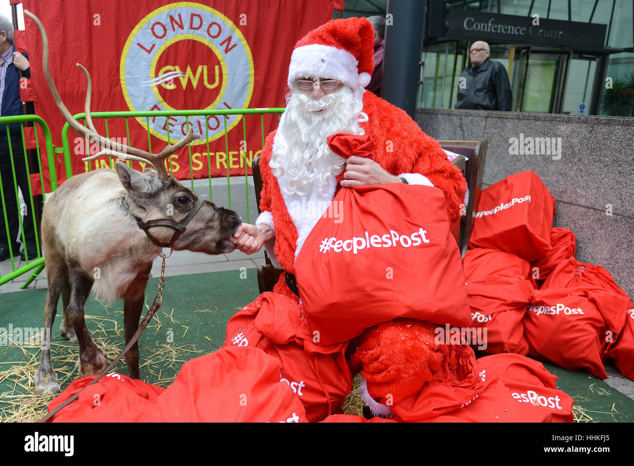 Santa delivers thousands of postcards to the Business Energy and ...