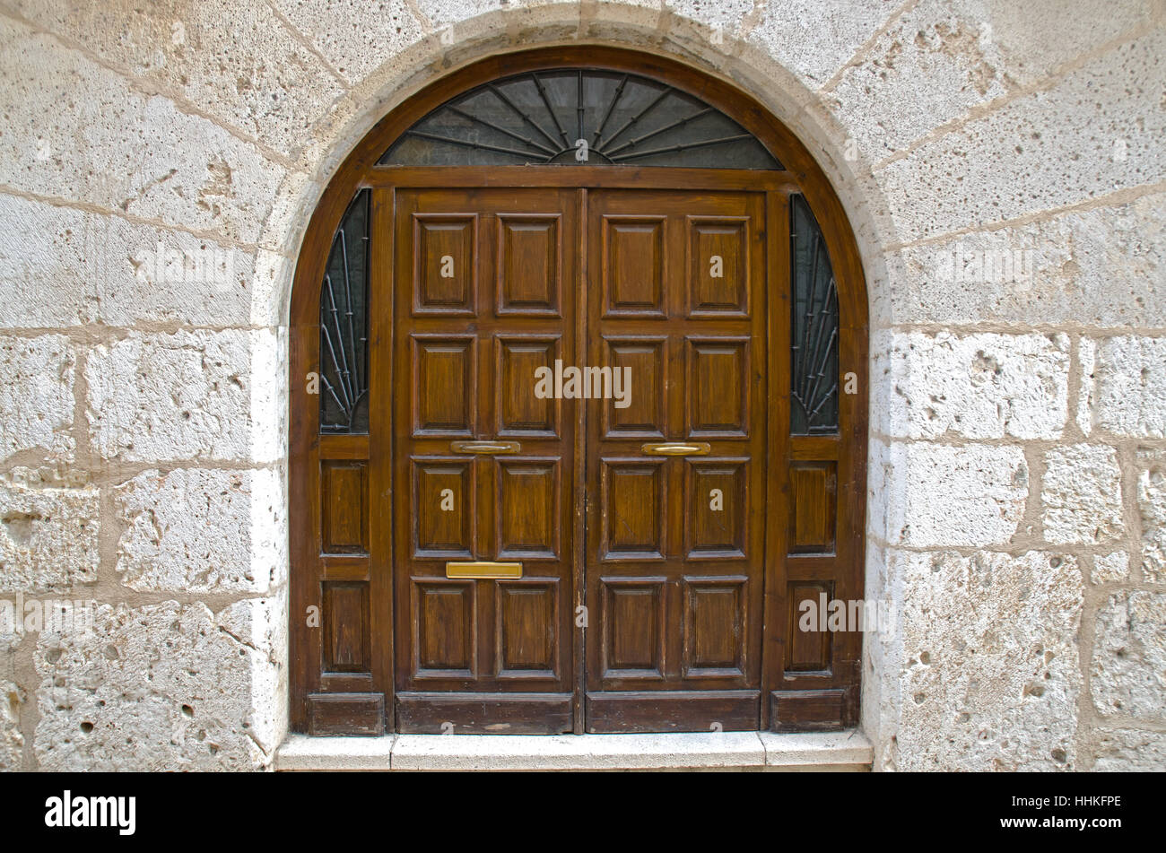 house, building, detail, stone, wood, entrance, door, spain, look ...
