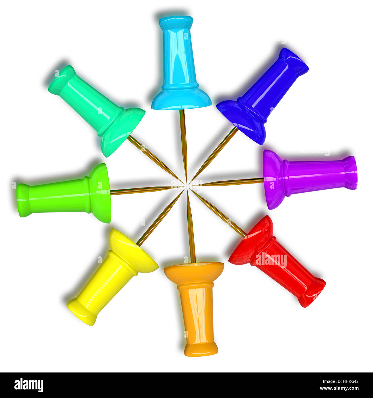 object, plastic, synthetic material, thumbtack, supply, straight, white ...