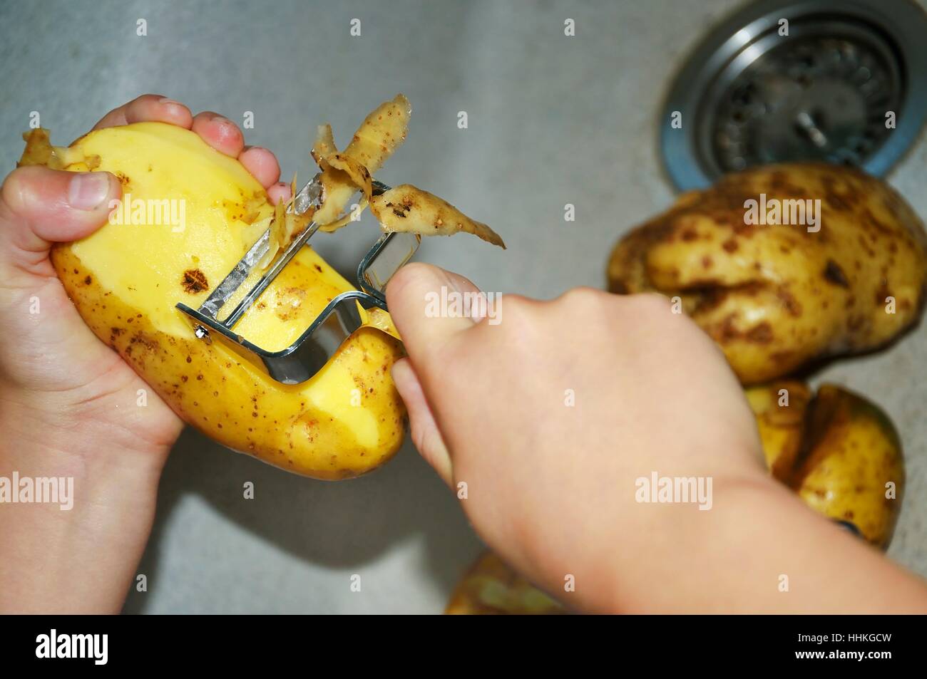tuber wash basin Stock Photo - Alamy