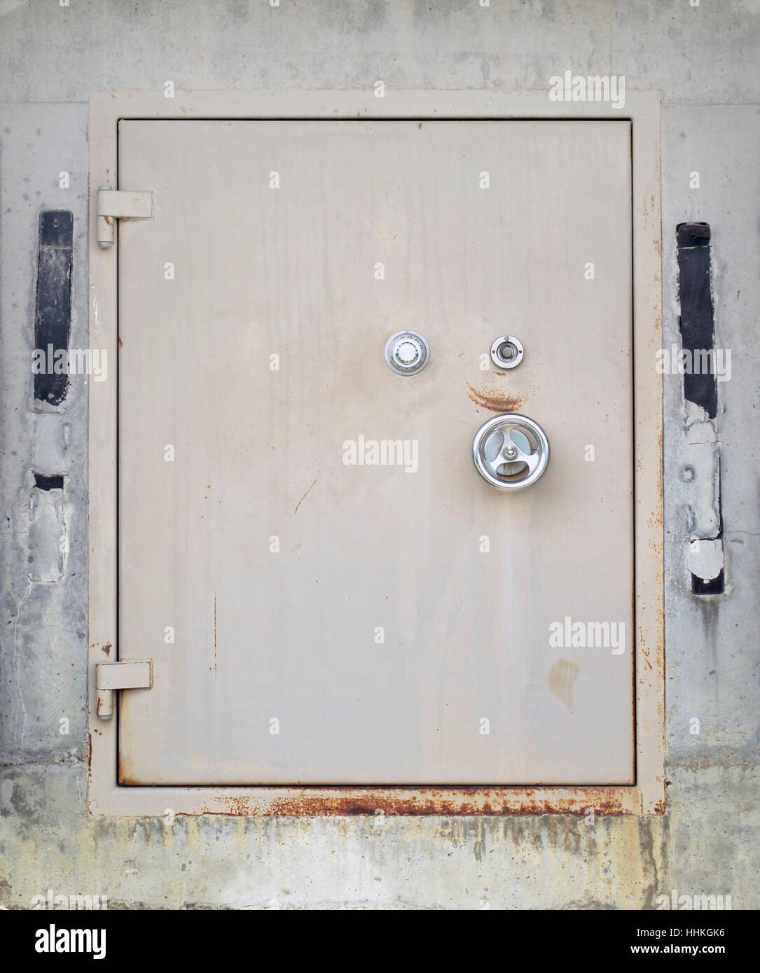 entrance of a blasting explosive store Stock Photo - Alamy