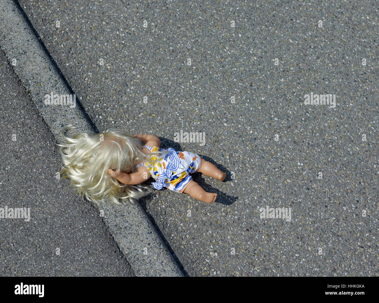 doll on the street Stock Photo - Alamy