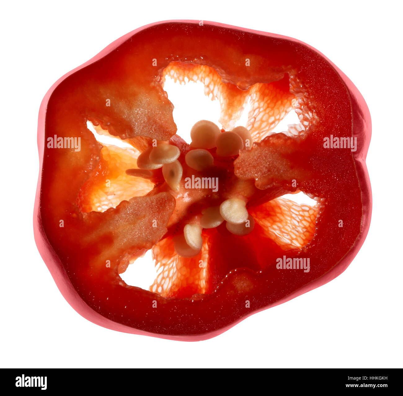 bell pepper slice Stock Photo - Alamy