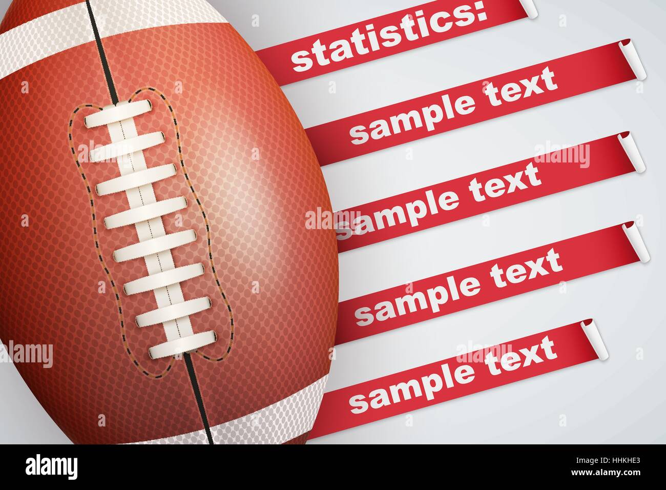 American football graphic hi-res stock photography and images - Alamy