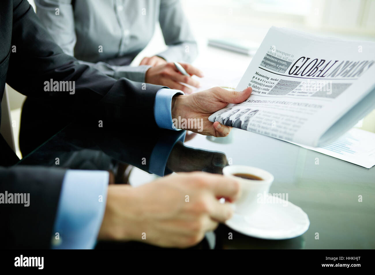 newspaper, journal, cup, career, object, job, closeup, modern ...
