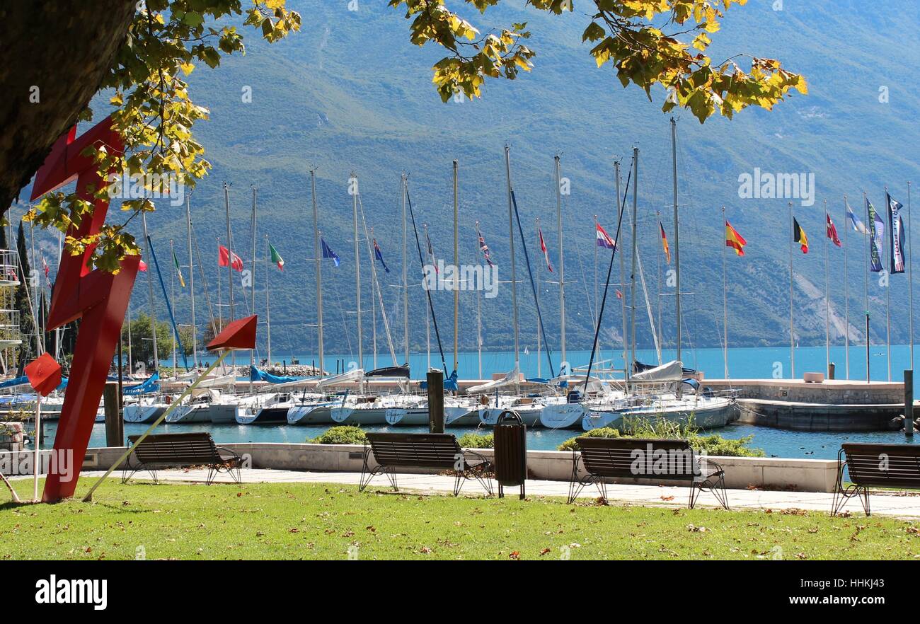 port in riva Stock Photo - Alamy