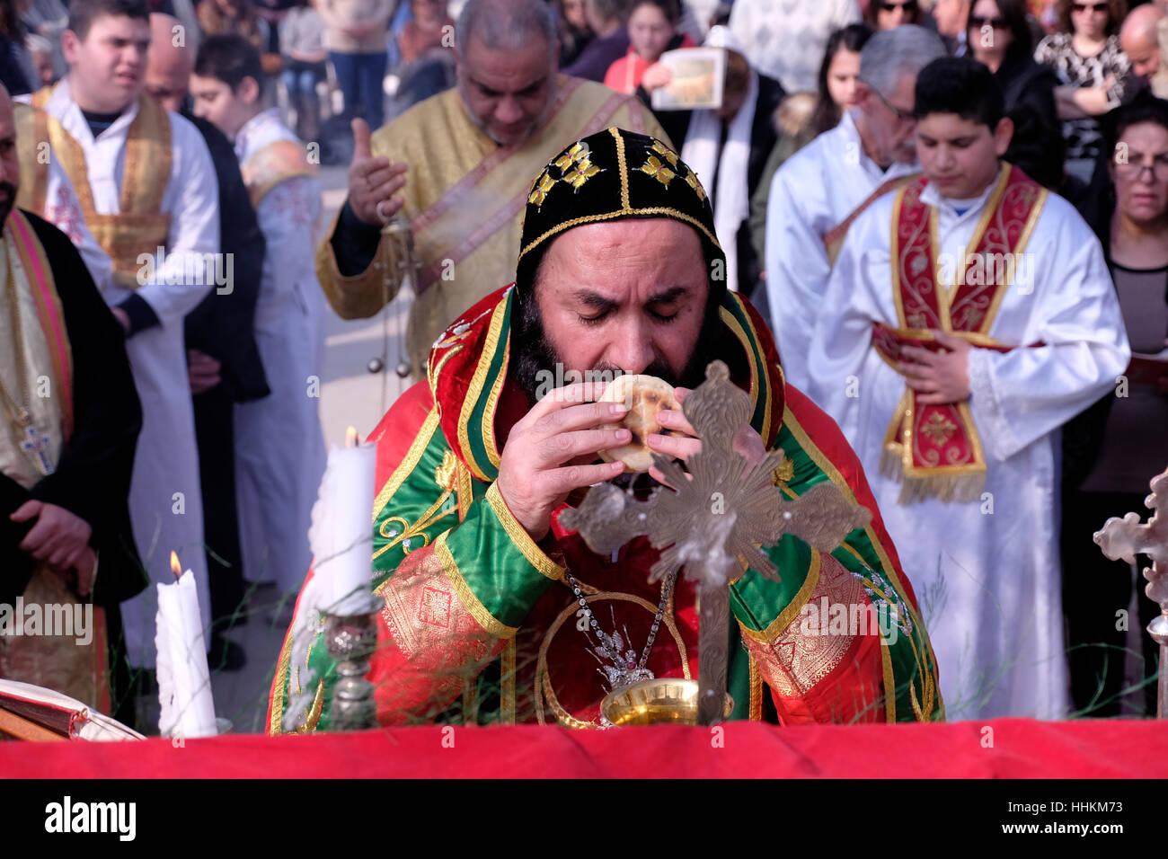 Syrian Orthodox Archbishop of Jerusalem, Mor Severius Malke Mourad ...