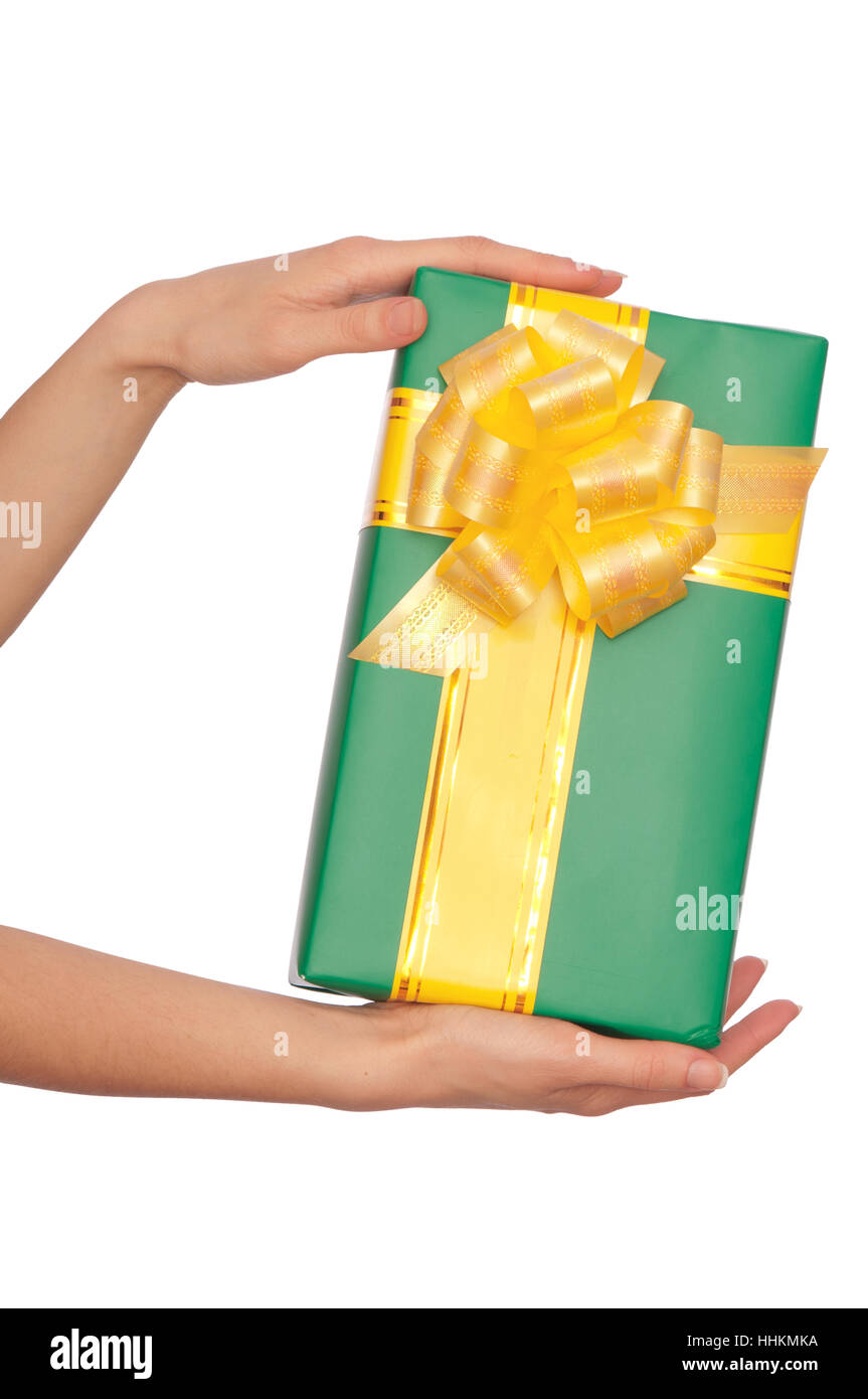 woman, women, present, hand, greeting, object, macro, close-up, macro ...