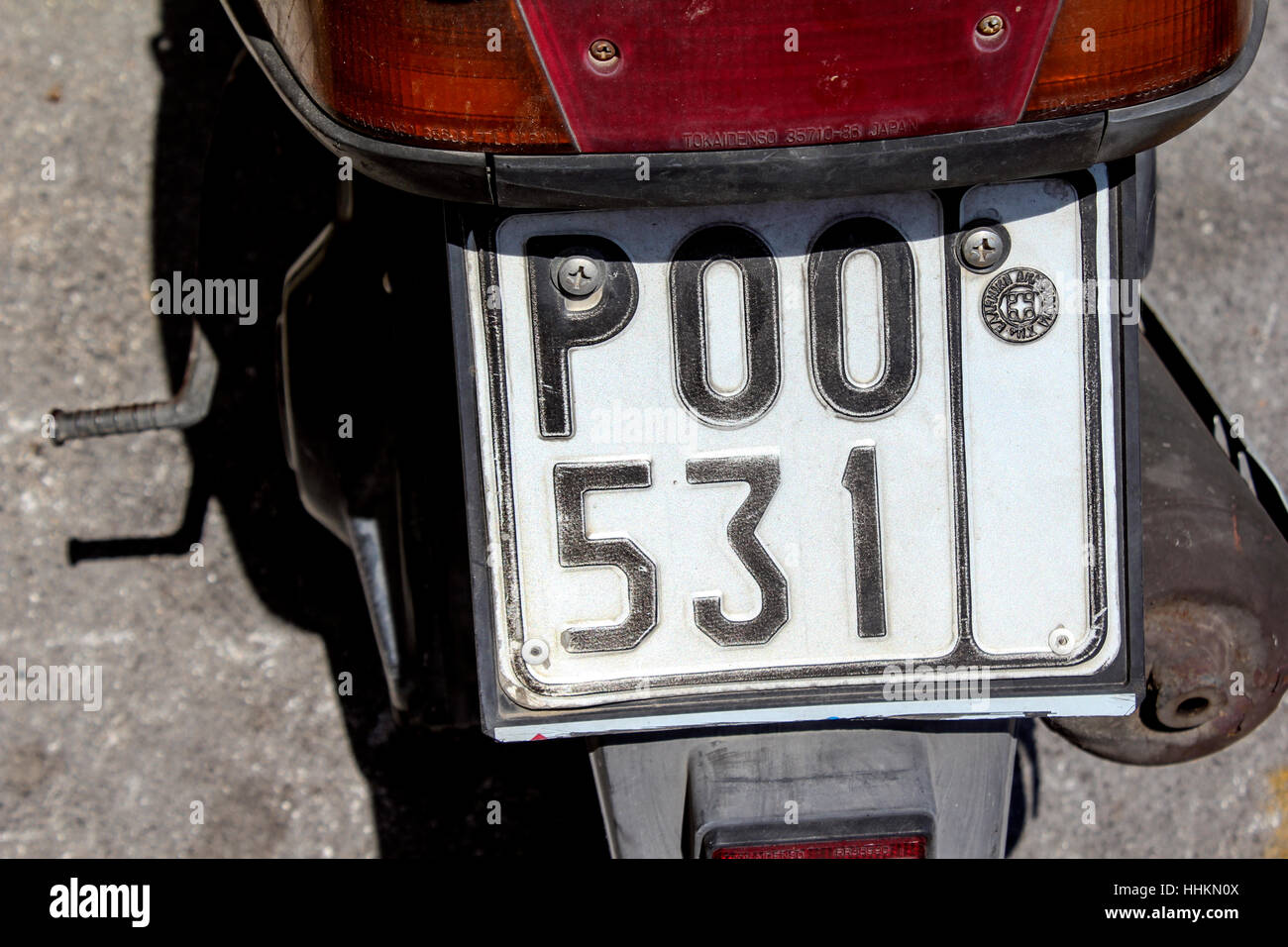 Funny number plate hi-res stock photography and images - Alamy