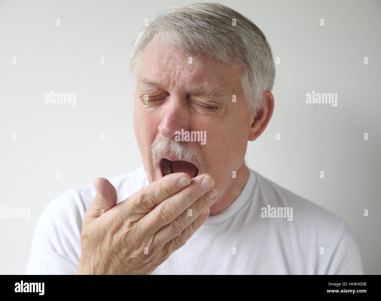 hand, face, person, horizontal, cold, catarrh, tired, yawn, expression ...