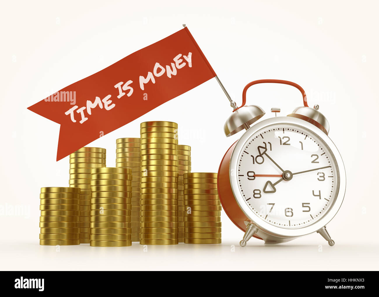 'Time Is Money' Concept Stock Photo - Alamy