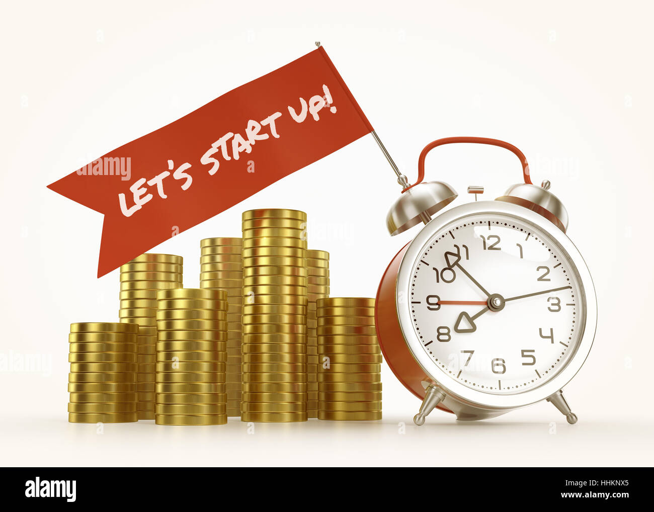 'Let's start up!' Concept Stock Photo - Alamy