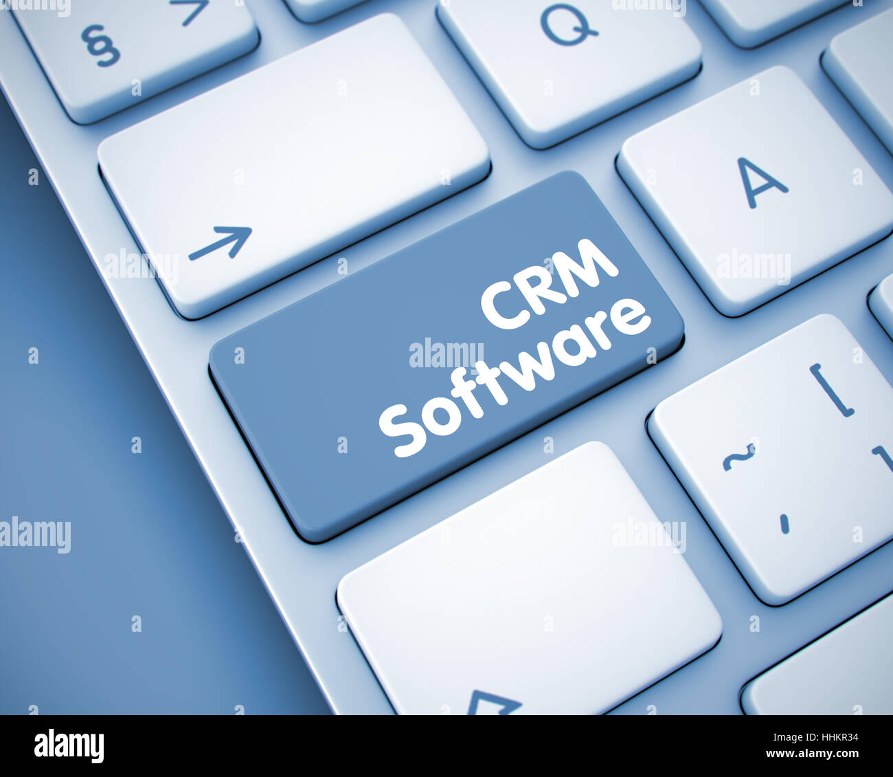 CRM Software - Message on the Keyboard Key. 3D Stock Photo - Alamy