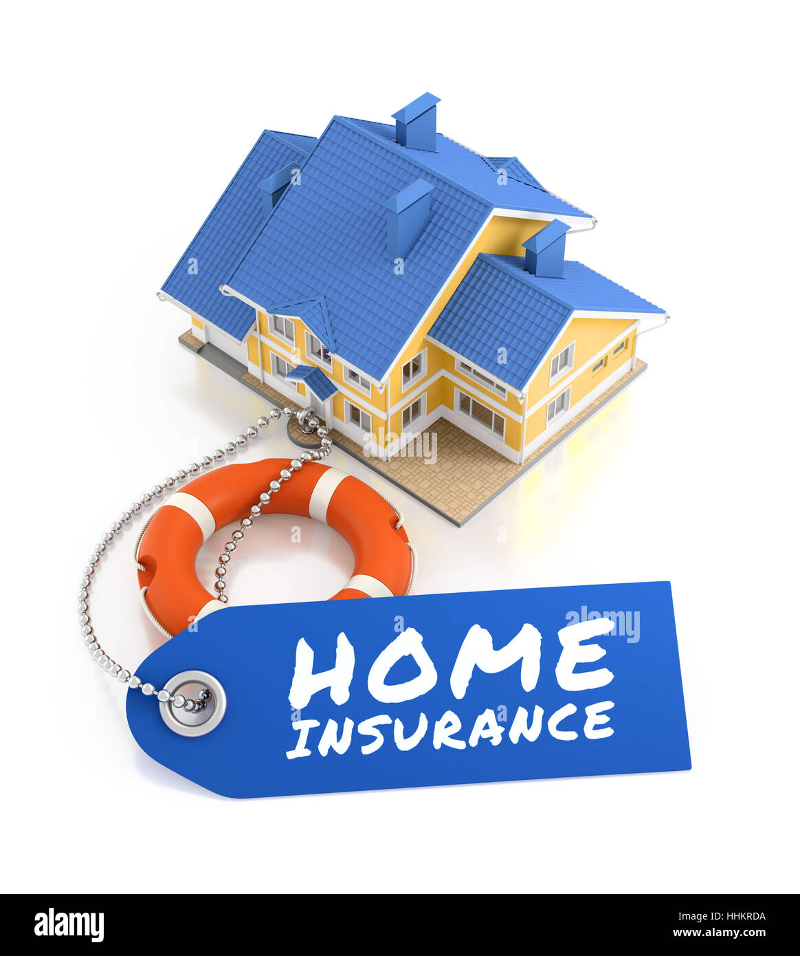 Insurance of housing Cut Out Stock Images & Pictures - Alamy