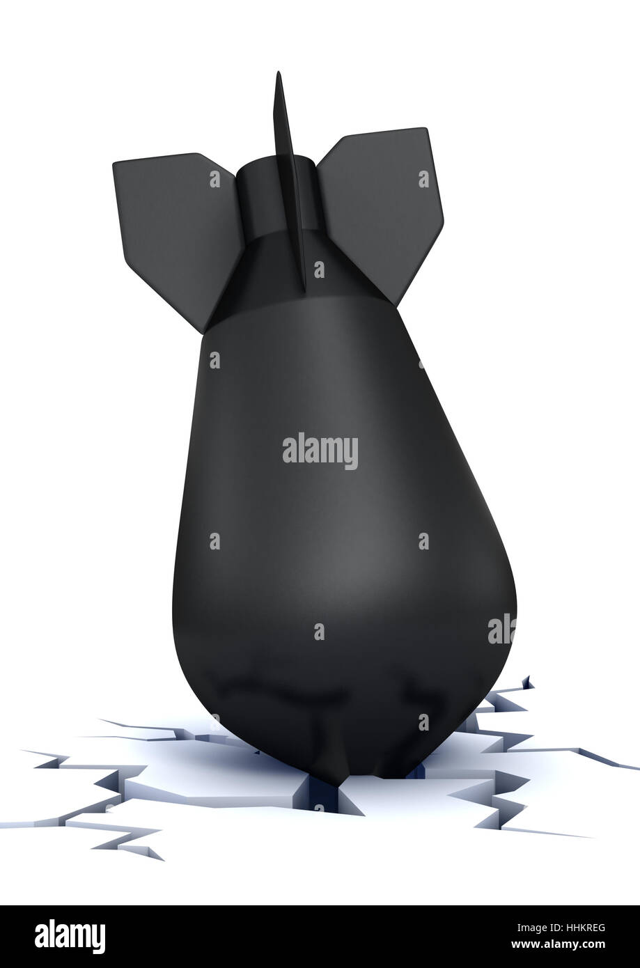 Fallen And Failed Nuclear Bomb Stock Photo - Alamy