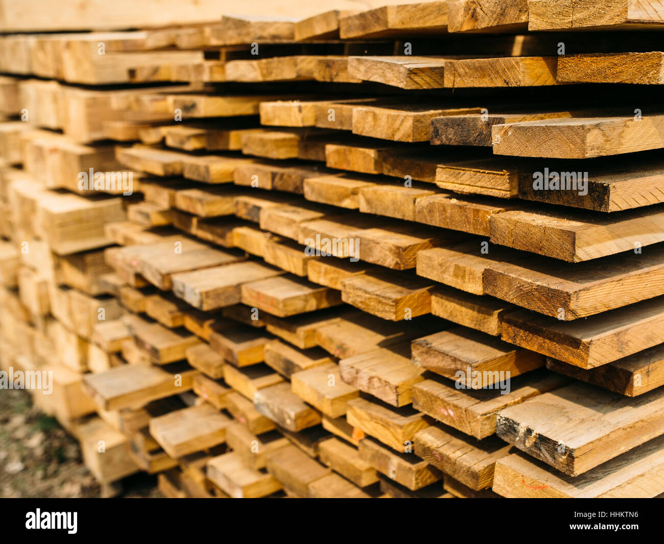 open-air market in the city of lumber . a lot of different construction ...