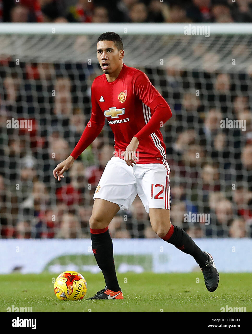 Chris Smalling, Manchester United Stock Photo - Alamy