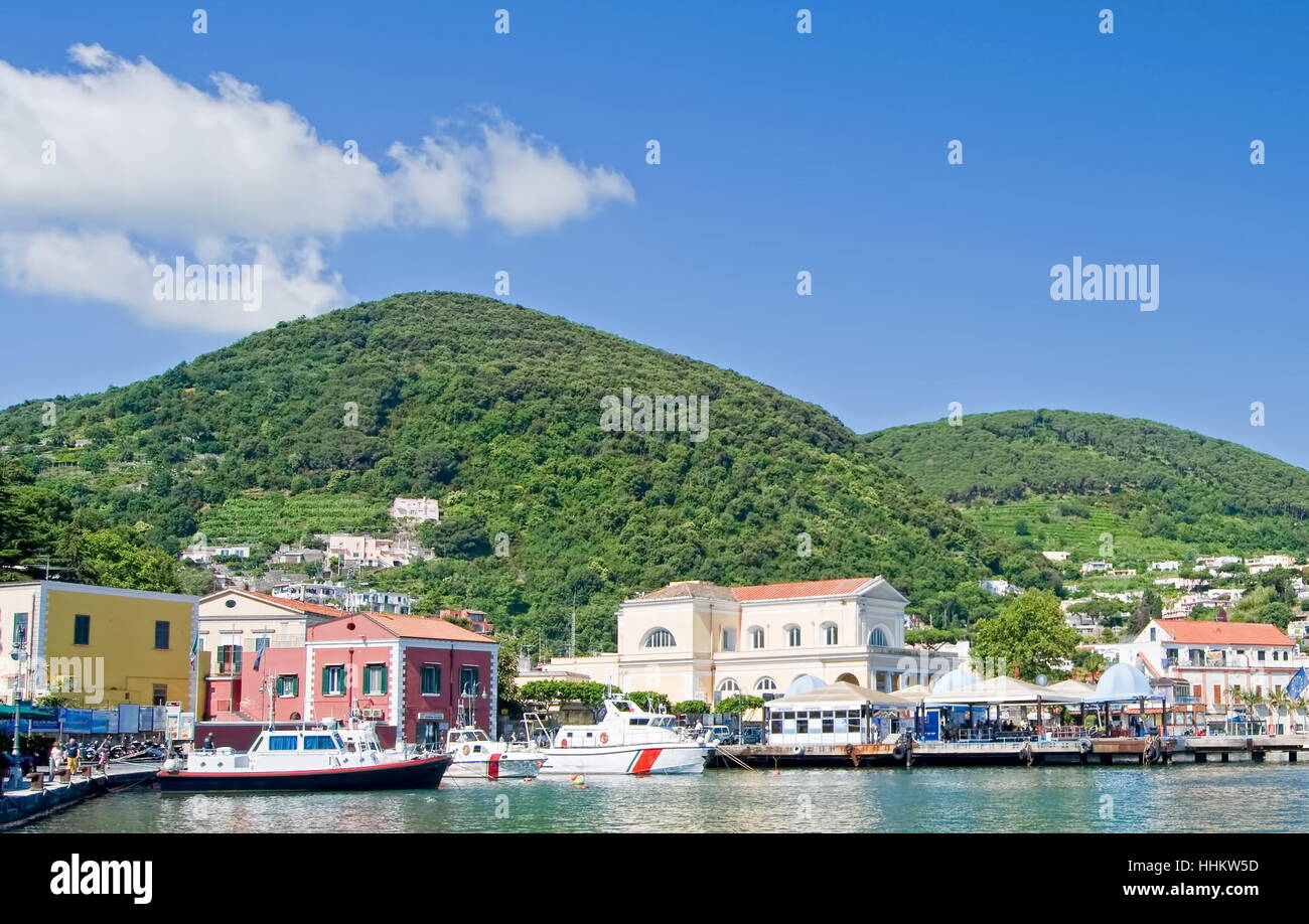 port of ischia,ischia,italy Stock Photo - Alamy