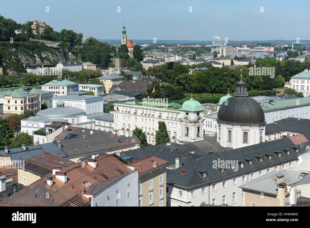 mllner church in salzburg mlln Stock Photo - Alamy