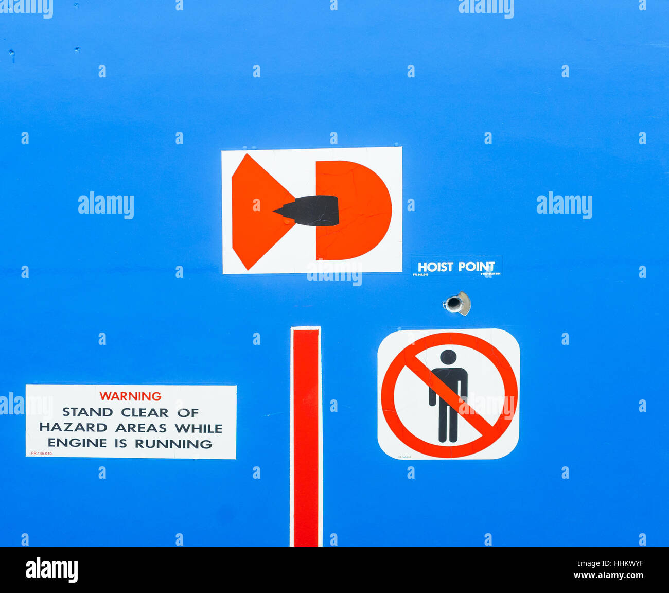 Hoist Point. Elements of external equipment Stock Photo - Alamy