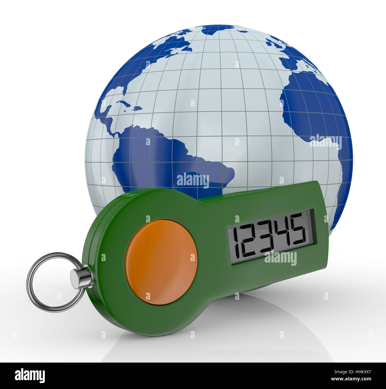 lock, bank, lending institution, blue, object, model, design, project ...