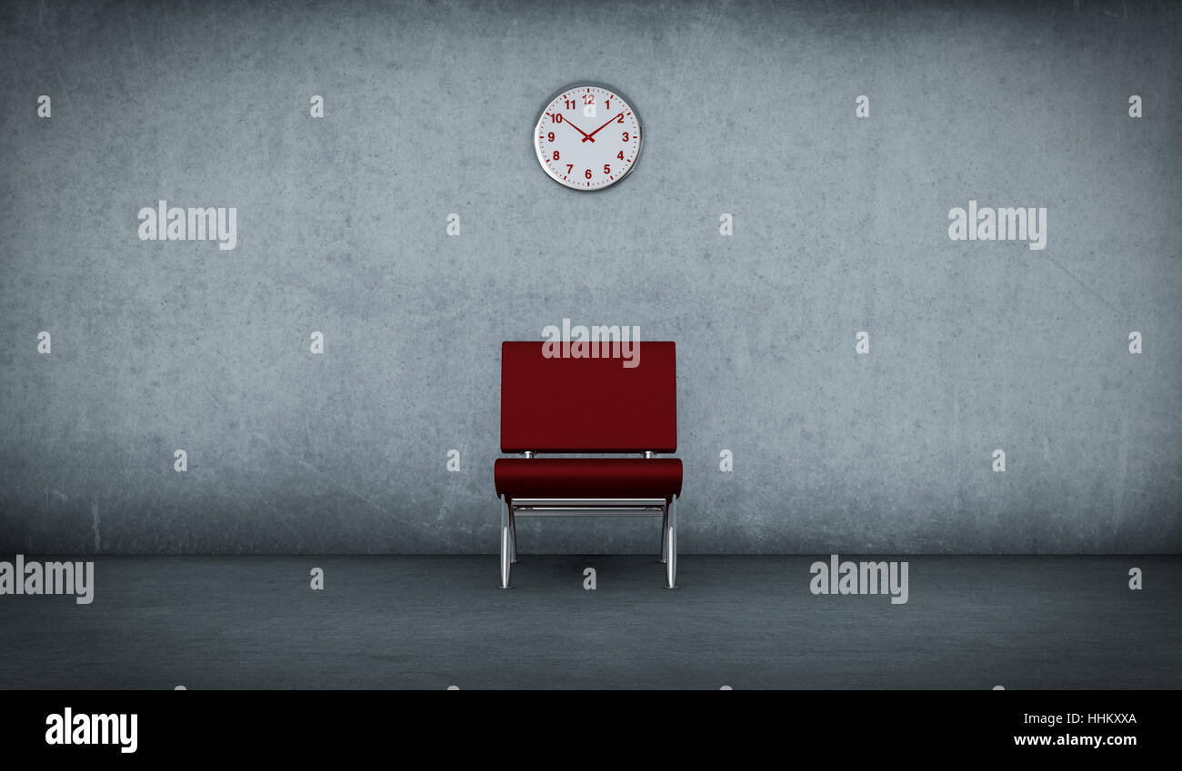 wait, waiting, hall, inside, furniture, model, design, project, concept ...