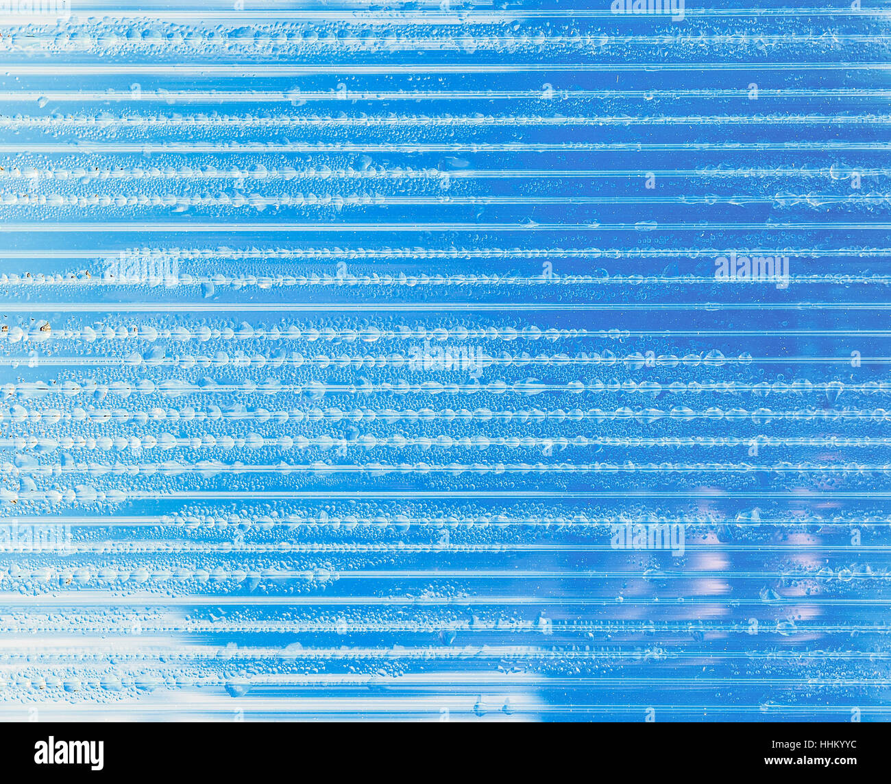 fabulous water droplets on the wall polycarbonate backlit dramatically ...