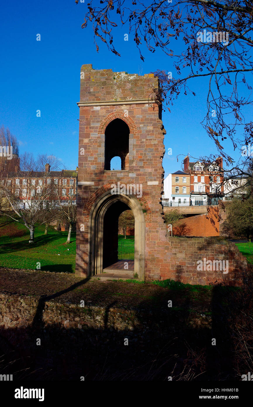 Medieval bridge exeter hi-res stock photography and images - Alamy