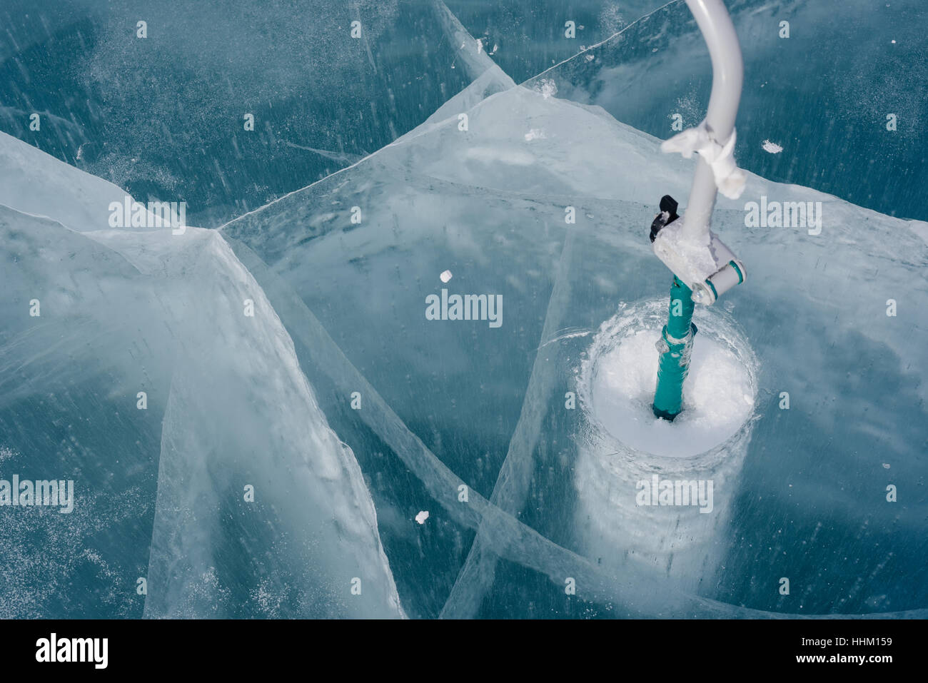 Mechanical ice screws hi-res stock photography and images - Alamy