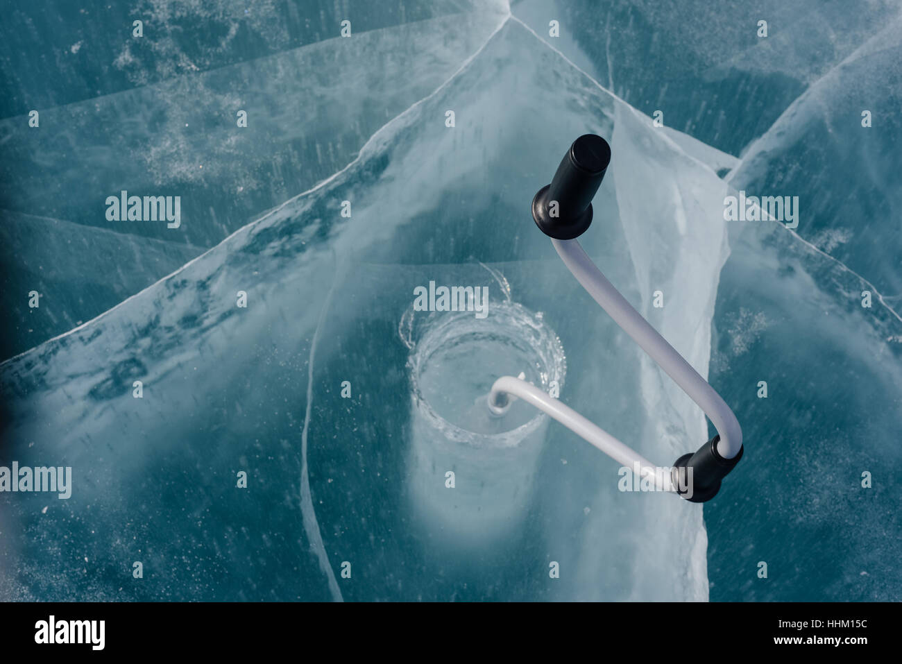 Mechanical ice screws hi-res stock photography and images - Alamy