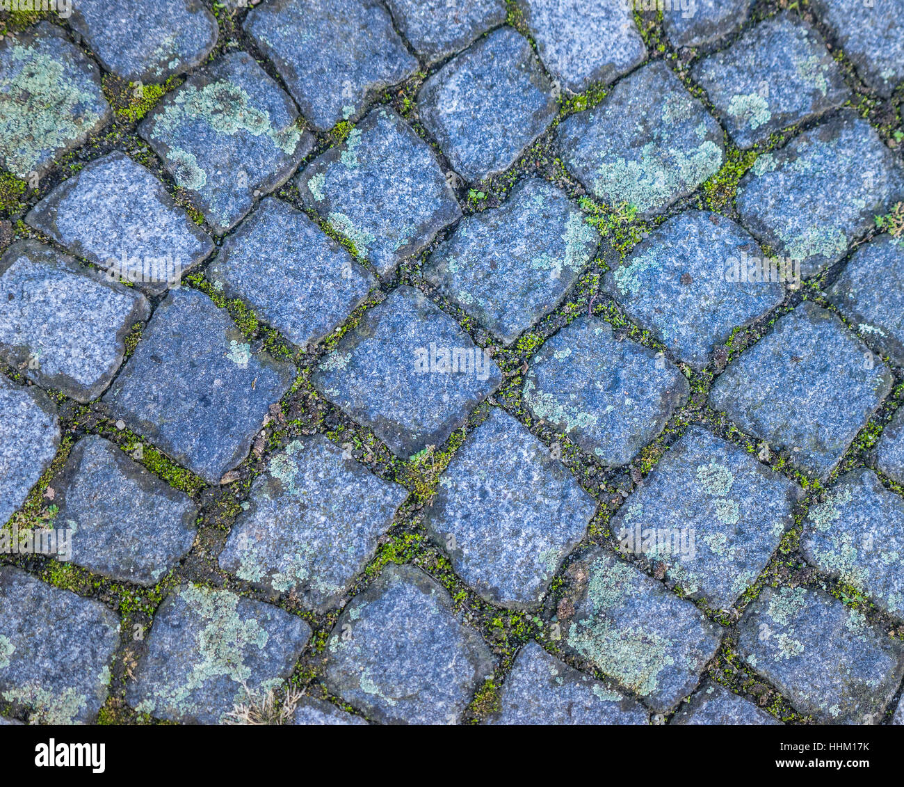 Typical cobblestones in an european village Stock Photo - Alamy