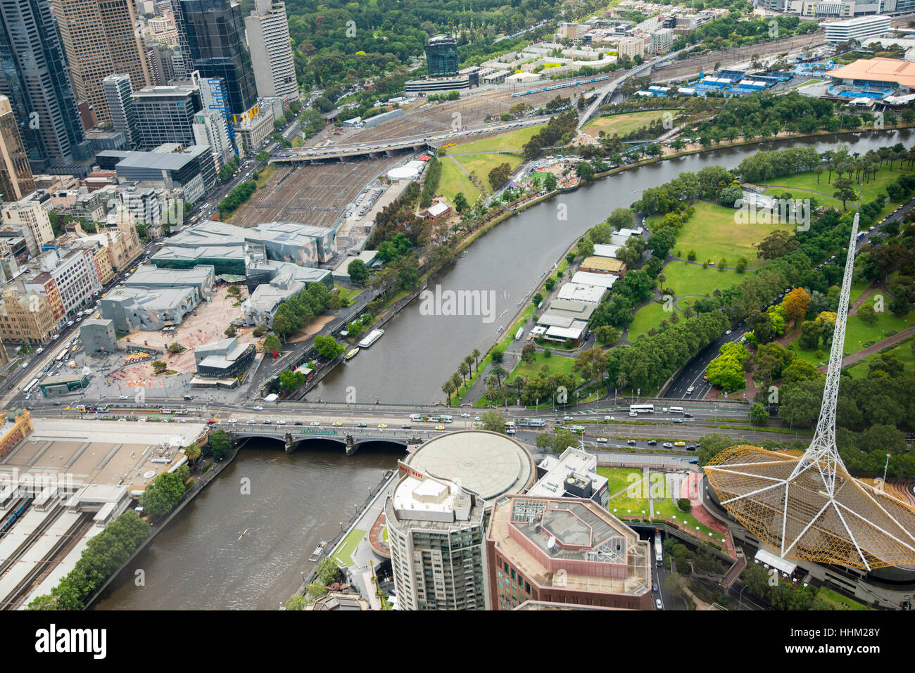 Eureka And Skydeck 88 Tower High Resolution Stock Photography and ...