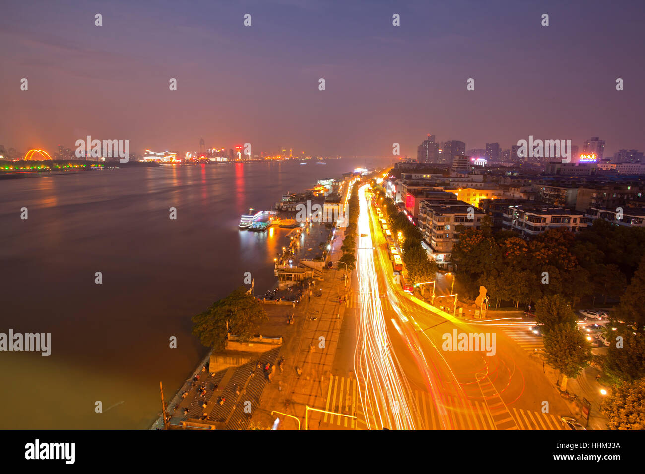 skyline, china, dusk, aerial, skyscrapers, skyscraper, humans, human ...