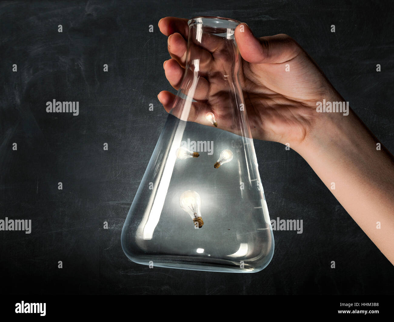 Flask clear liquid inside hi-res stock photography and images - Alamy