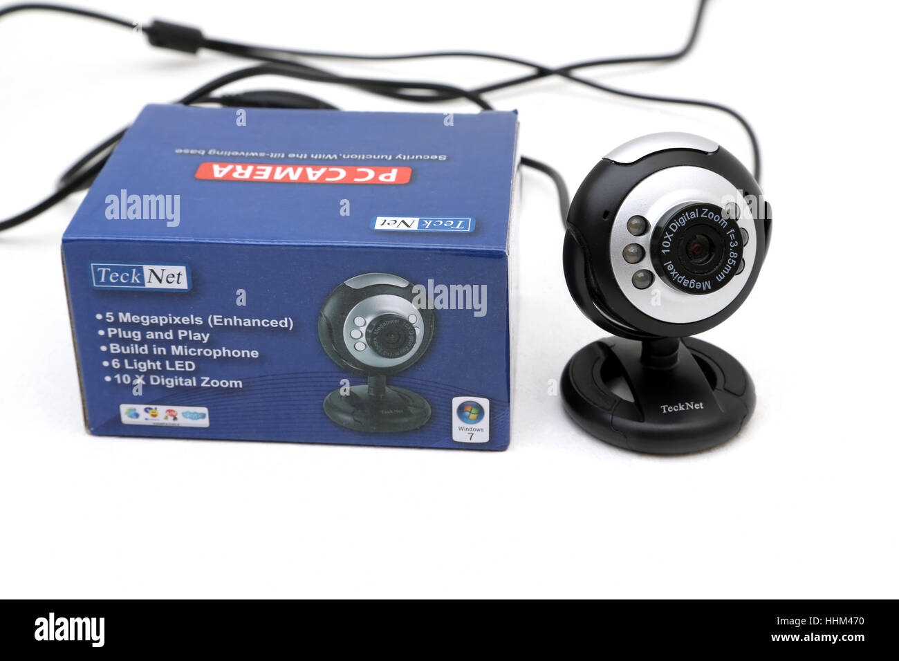 Teck Net PC Camera With Box Stock Photo - Alamy