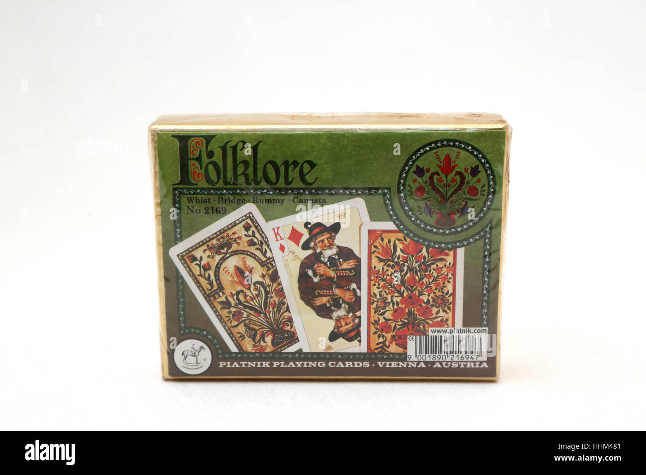 A Pack Of Folklore Platnik Playing Cards Stock Photo - Alamy