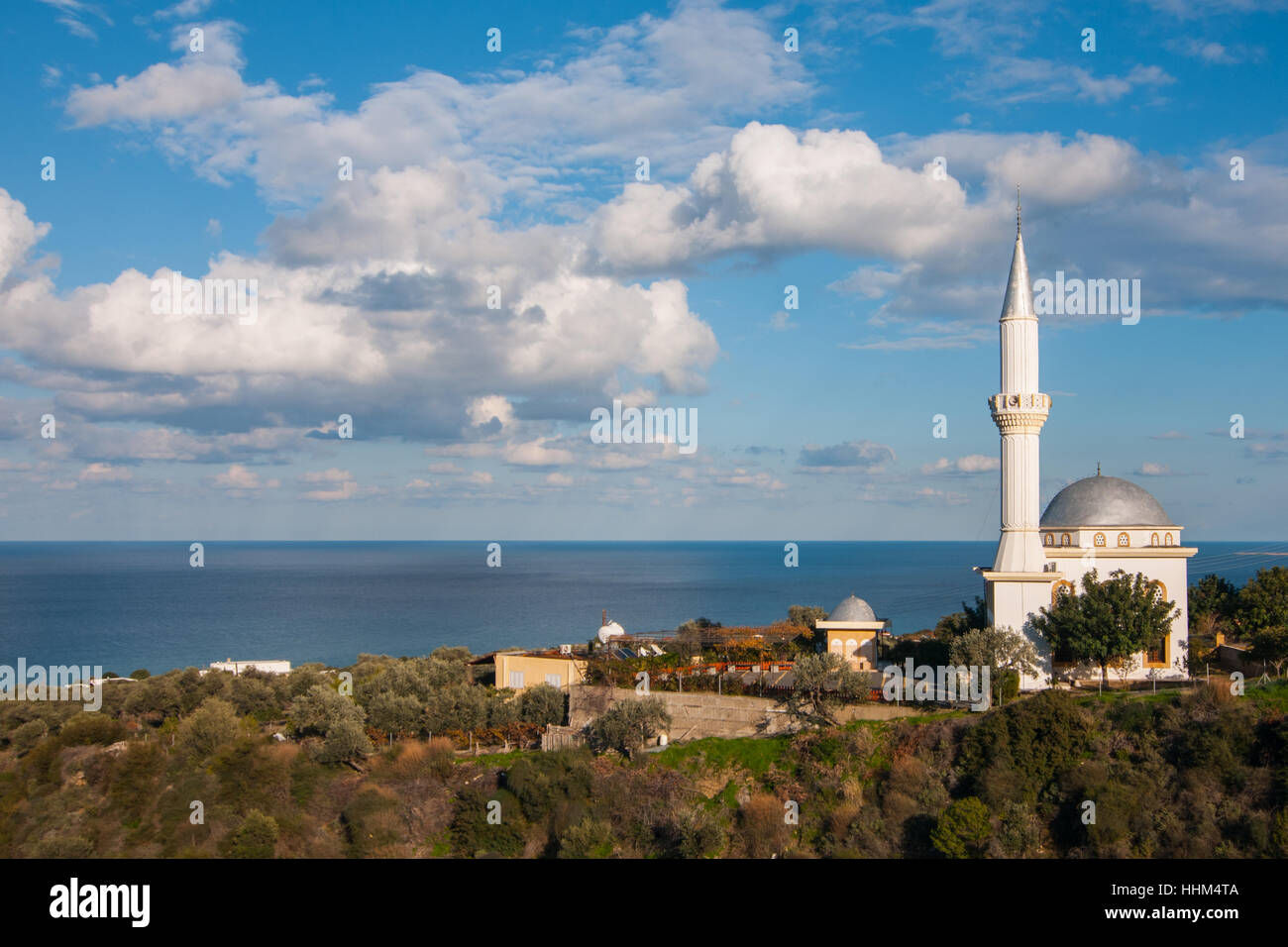 A mosque in the Kyrenia mountains in Northern Cyprus Stock Photo - Alamy