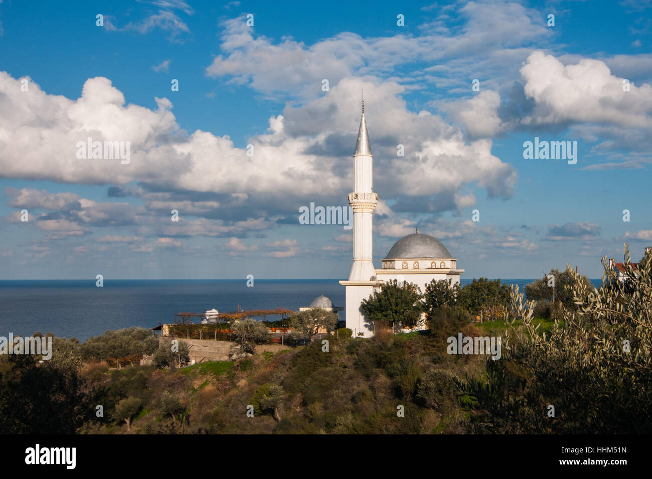 A mosque in the Kyrenia mountains in Northern Cyprus Stock Photo - Alamy