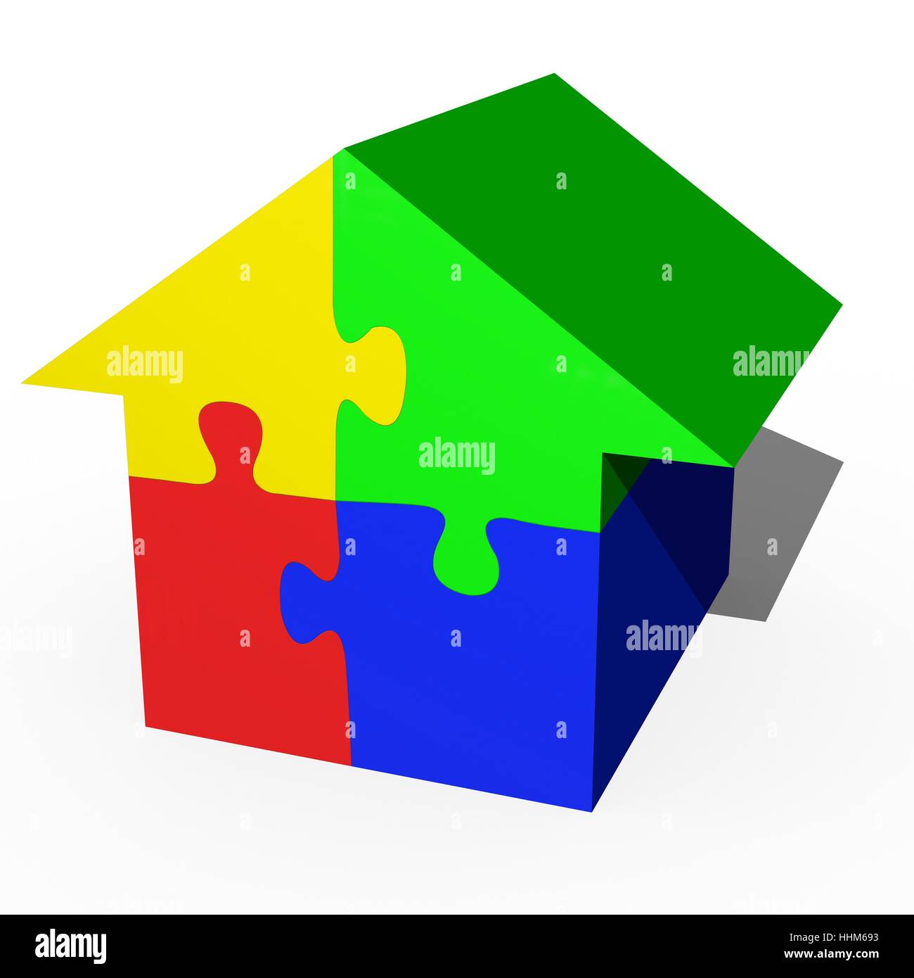 house, building, object, sell, build, isolated, model, design, project ...