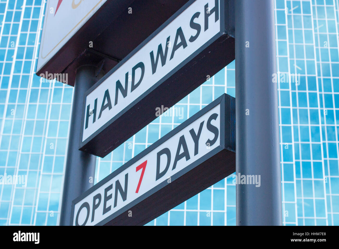 Car Wash Signage High Resolution Stock Photography and Images - Alamy