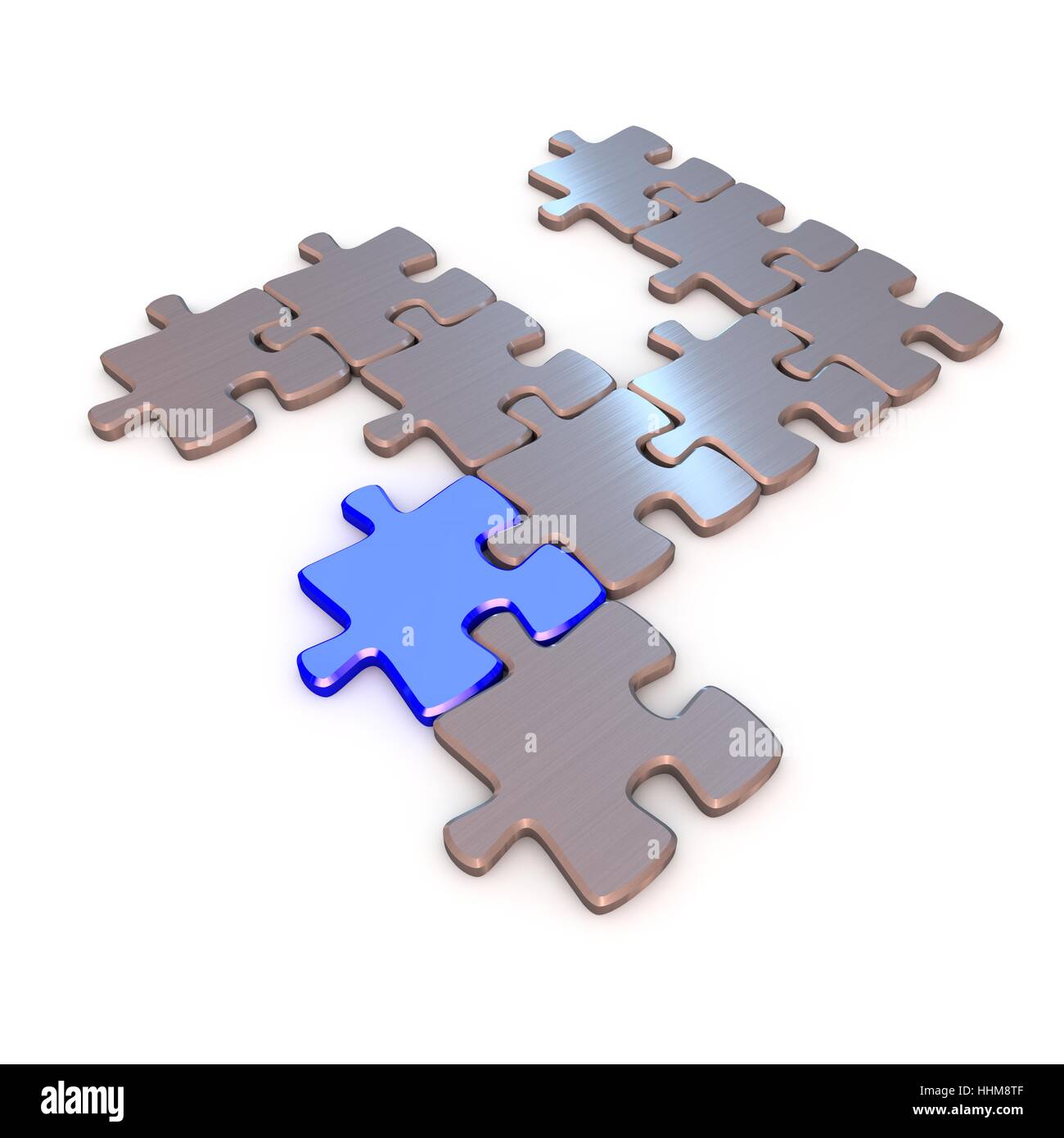 blue, model, design, project, concept, plan, draft, metal, jigsaw ...