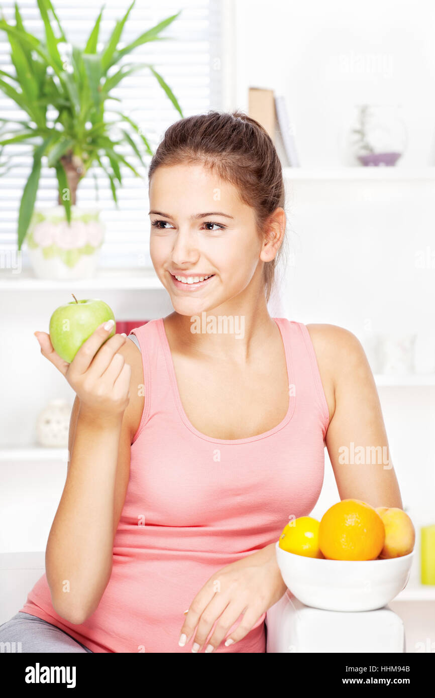 woman, fruit, dapper, accosting, pretty, prettily, prettier, ravishing ...