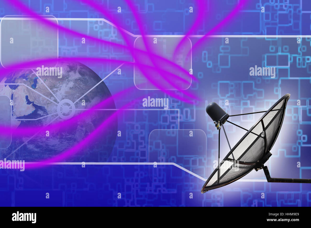 sign, signal, telephone, phone, blue, call, isolated, space ...