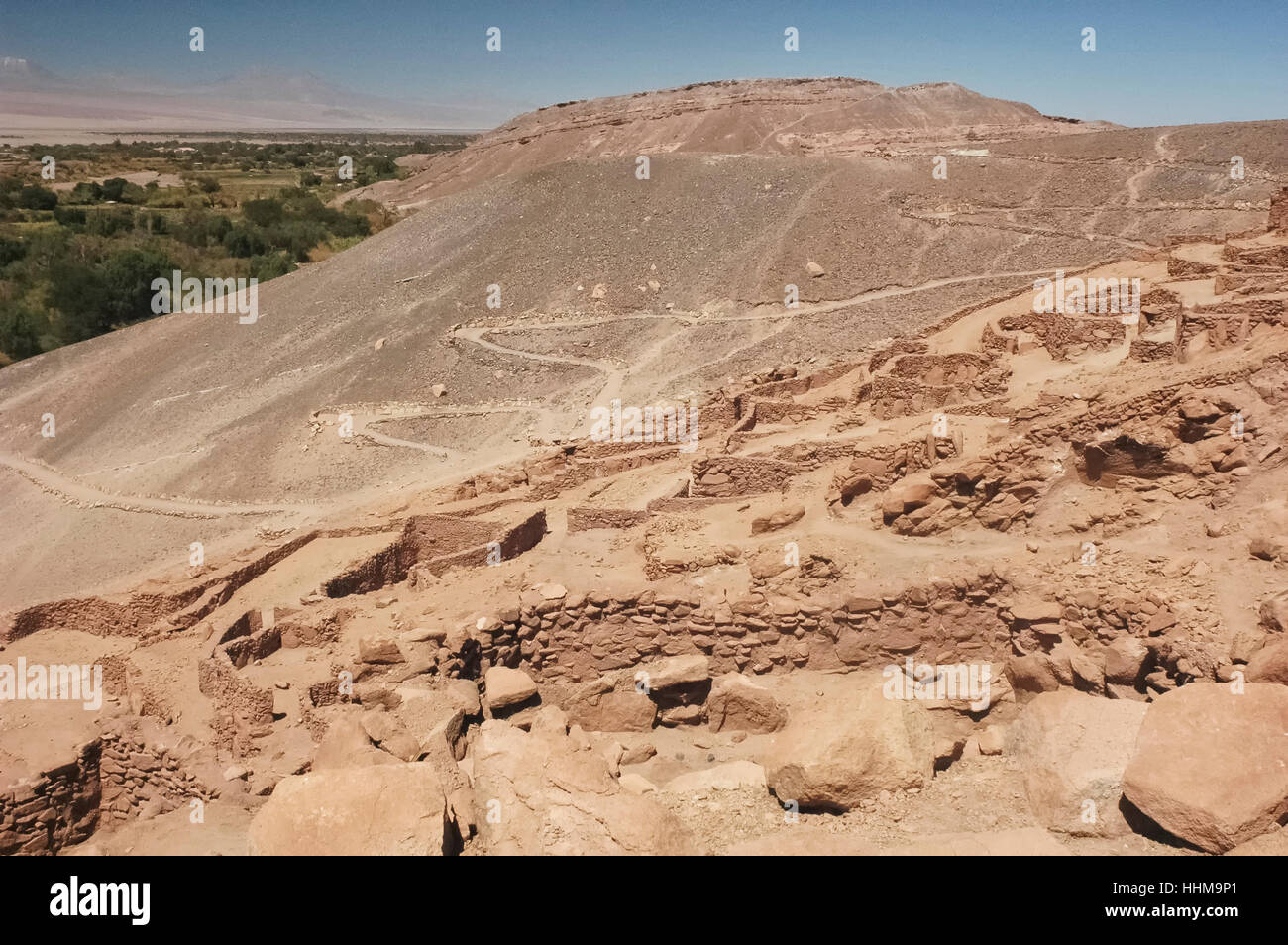 The ruins of the Pucara de Quitor Stock Photo - Alamy